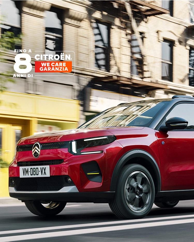 Electric car | City car, sedan, SUV… The Citroën range